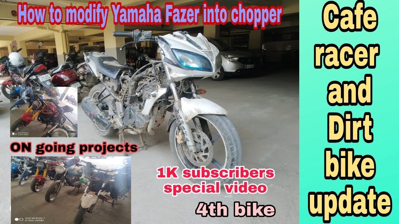 New bike in the Devil customs yamaha fazer |all updates& ongoing ...