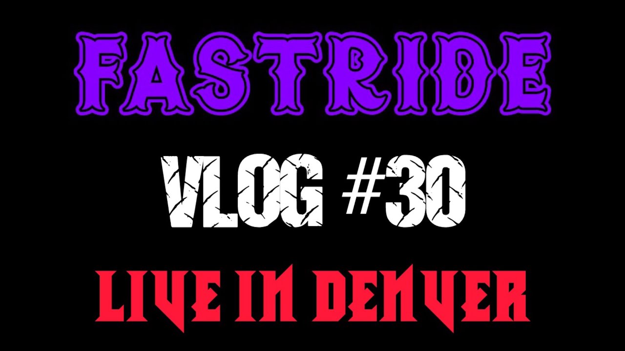 Fastride VLOG #30 Live in Denver - YouTube
