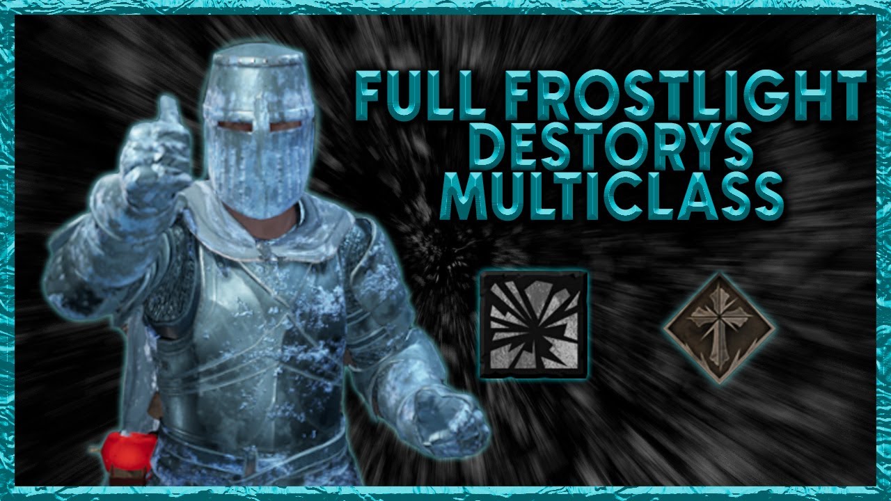 CLERIC FULL FROSTLIGHT KIT DESTORYS MULTICLASSING | Dark and Darker ...
