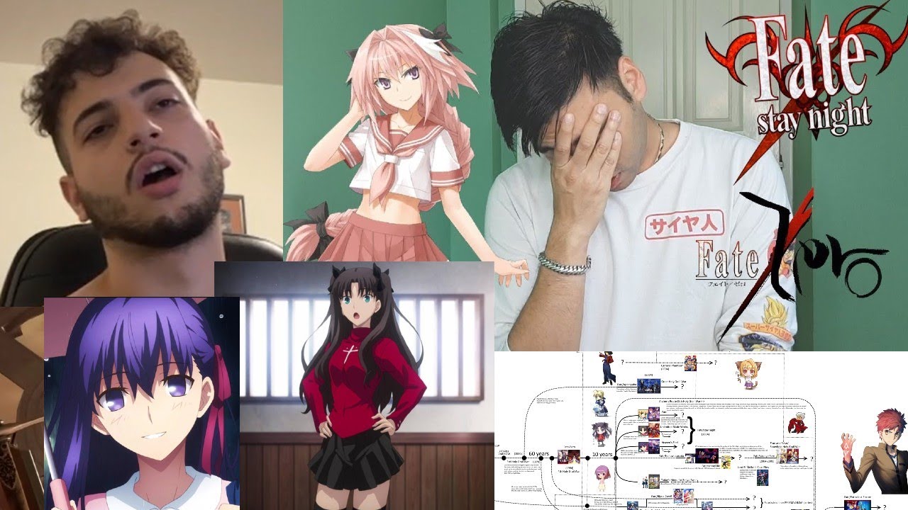George Reacts to trying to understand the fate series - Gigguk - YouTube