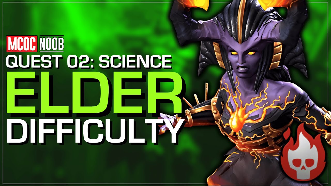 How to deal with ELDER Difficulty Quest 2 with Science Champs? Sep 2025 - YouTube