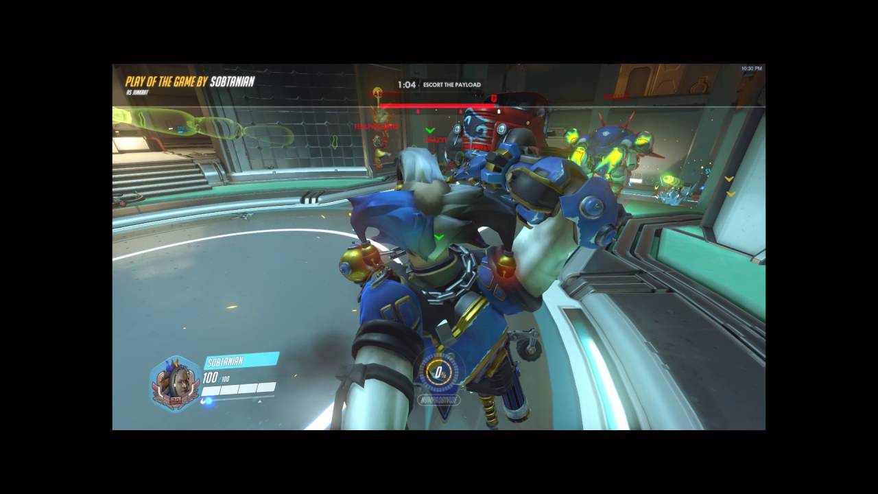 Overwatch - Junkrat RIP-Tire quadruple kill - YouTube