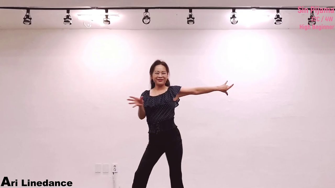 Sin Pijama Line dance - YouTube