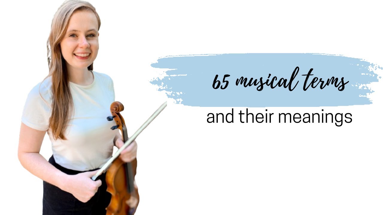 65 most common Italian musical terms & their meanings - YouTube