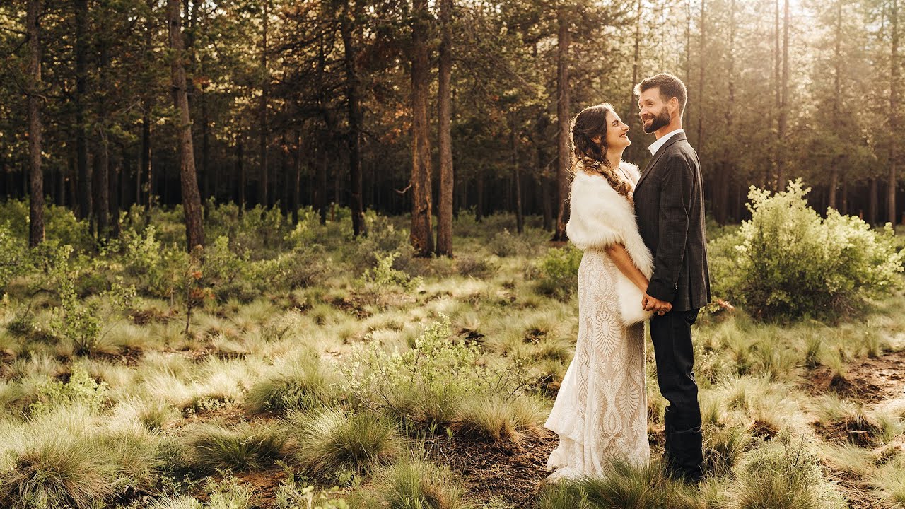 Melanie & Christian | Backyard Wedding | Three Rivers, Oregon | Wedding ...