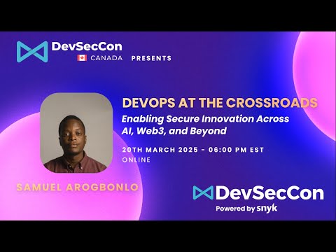 DevOps at the Crossroads: Enabling Secure Innovation Across AI, Web3 and Beyond - YouTube