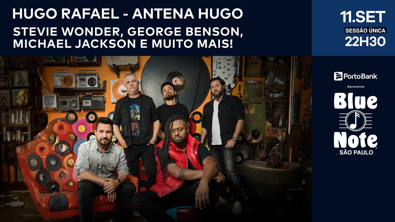 Blue Note SP apresenta: HUGO RAFAEL - ANTENA HUGO #BlueNoteSP - YouTube