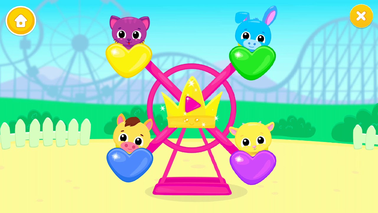 Cute & Tiny Fun Park - Dino, Car & Princess World Gameplay - YouTube