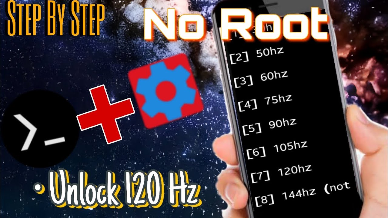 Unlock 120 Hz Refresh Rate No Root | How To Fix FPS Drop | Refresh Rate ...