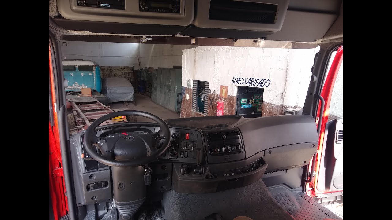 Sensores, interruptor e válvulas ABS e ASR - Mercedes Benz Axor 2544 ...
