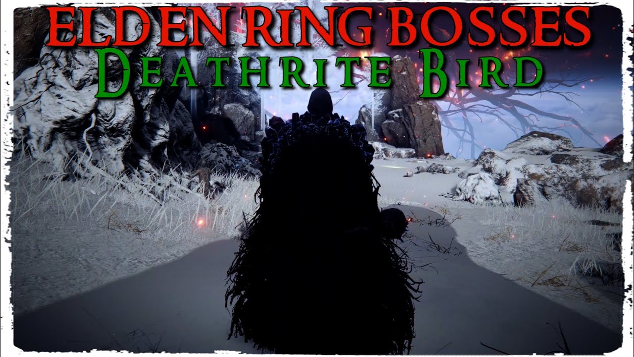 Elden Ring Bosses: Deathrite Bird - YouTube