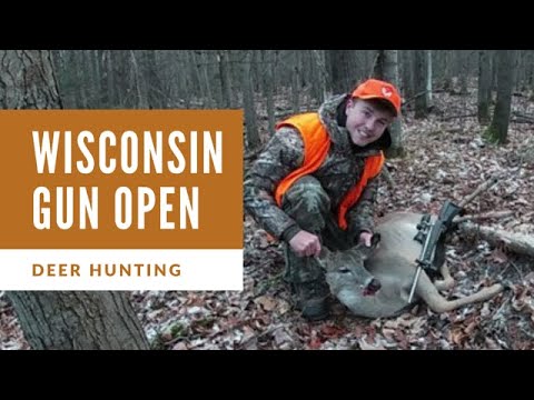 Shot My First Doe! (Gun opener Wi) (Doe Down!) - YouTube