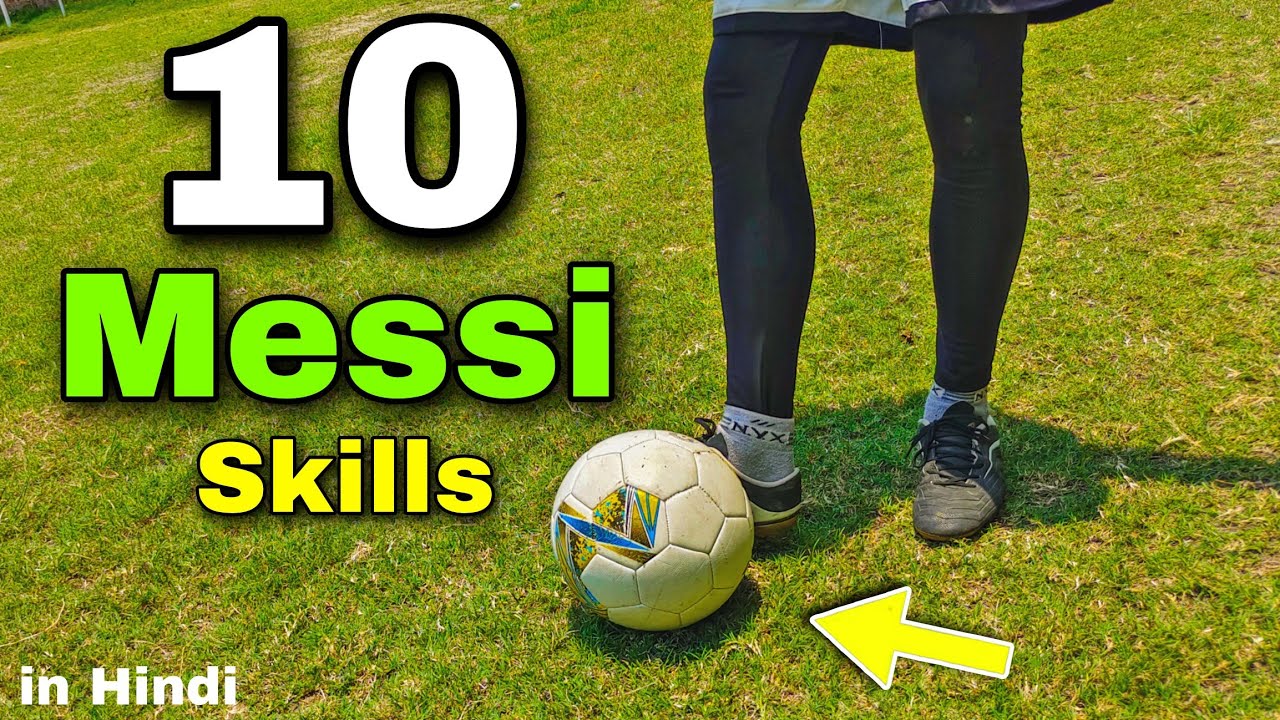 Top 10 Messi Football Skills To Beat Defenders | Football Skills - YouTube