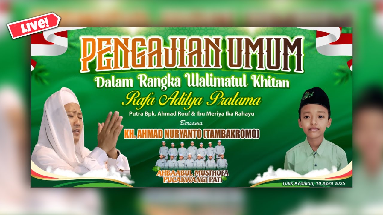 🟢🔴LIVE AMPP / KEDALON NGAJI DAN BERSHOLAWAT BERSAMA KH. AHMAD NURYANTO ...