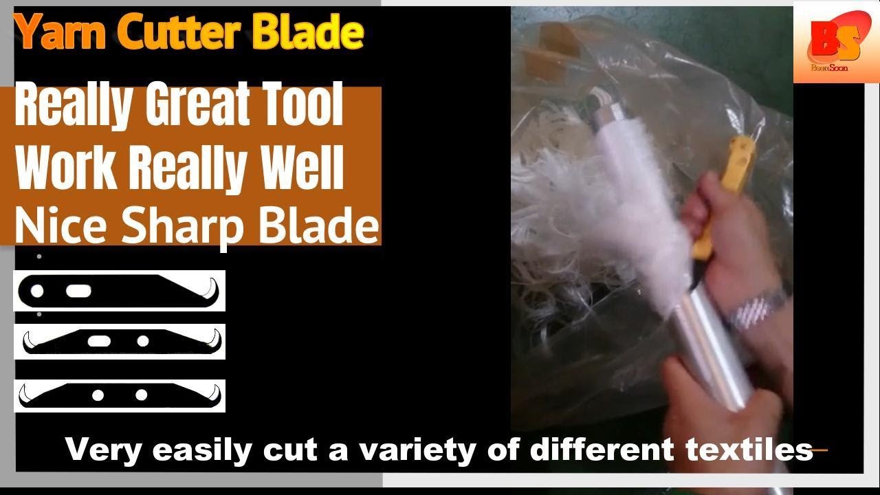 How to Use Beensoon Yarn Cutter Blade - YouTube