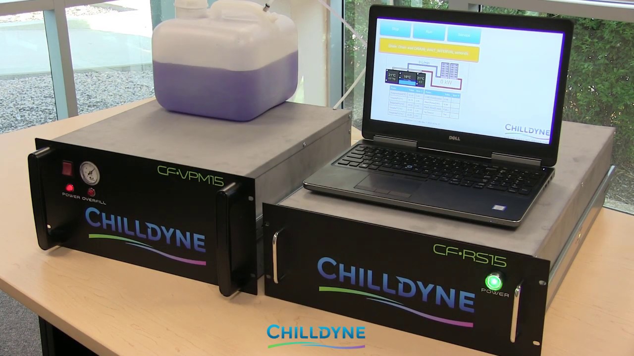 Chilldyne CF-RSS Rack Scale System - YouTube