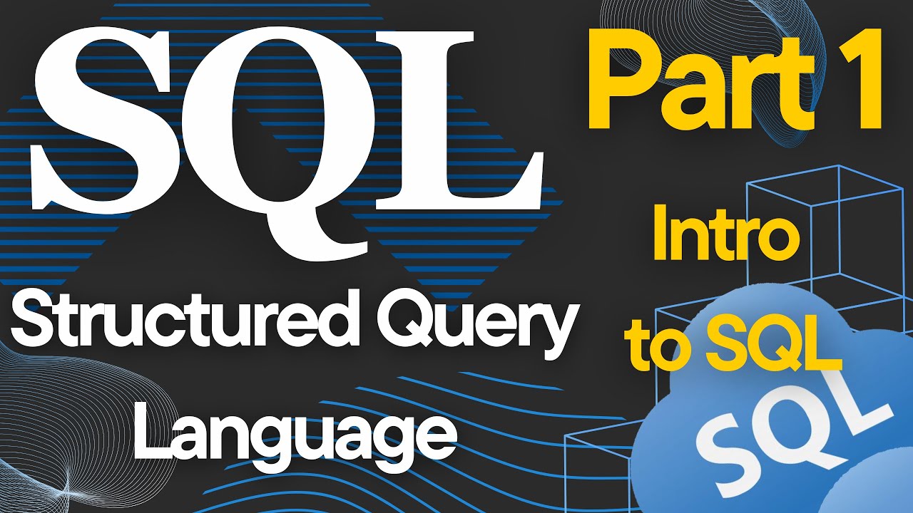 What is SQL? Learn SQL Basics for Beginners | DDL, DML, DQL, DCL Explained - YouTube