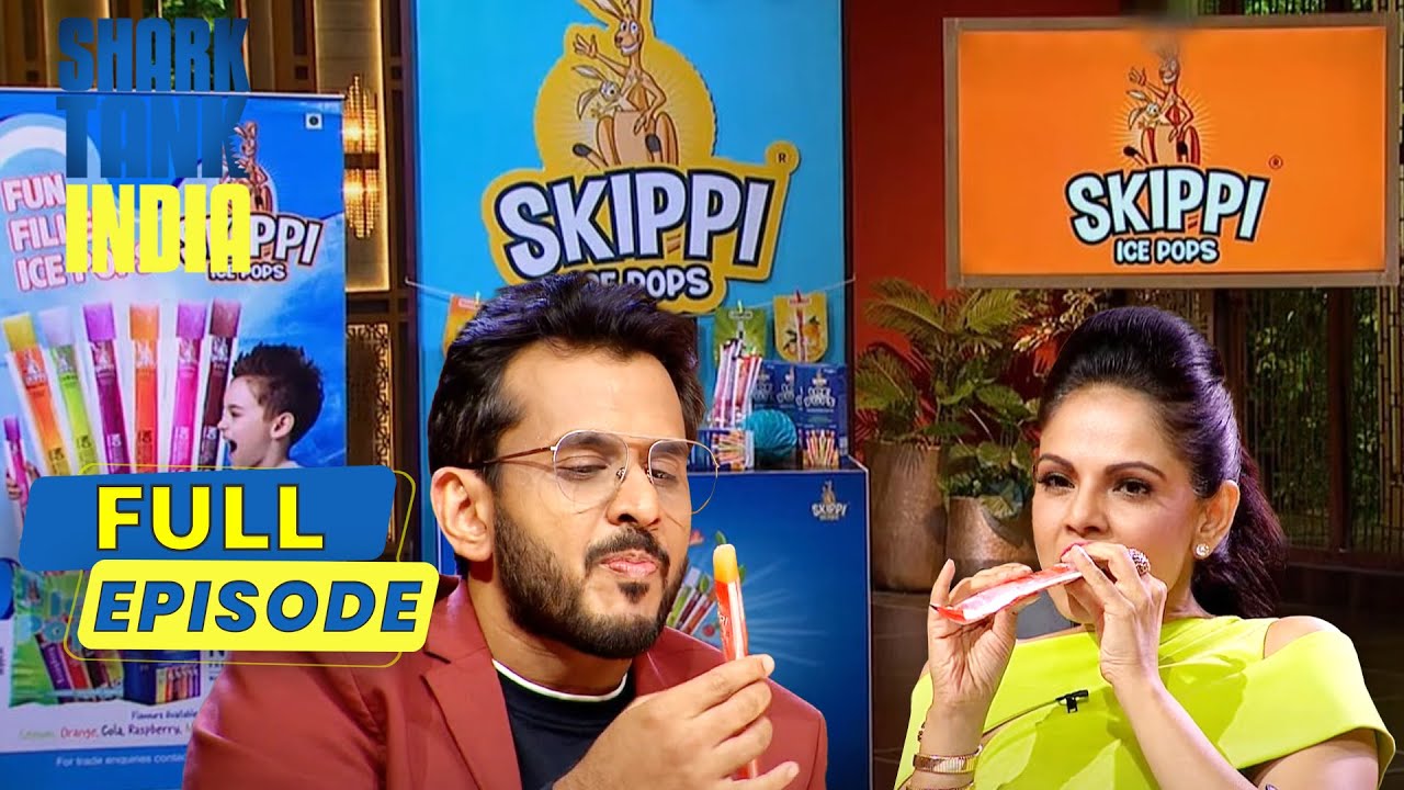 'Skippi' के Flavorful Ice Pops खाकर Sharks बन गए छोटे बच्चे | Shark ...