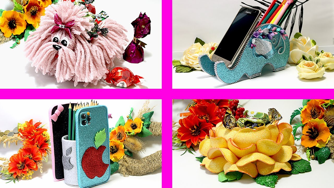 4 DIY Craft Ideas For The Home | How to Make affordable DIY crafts ...