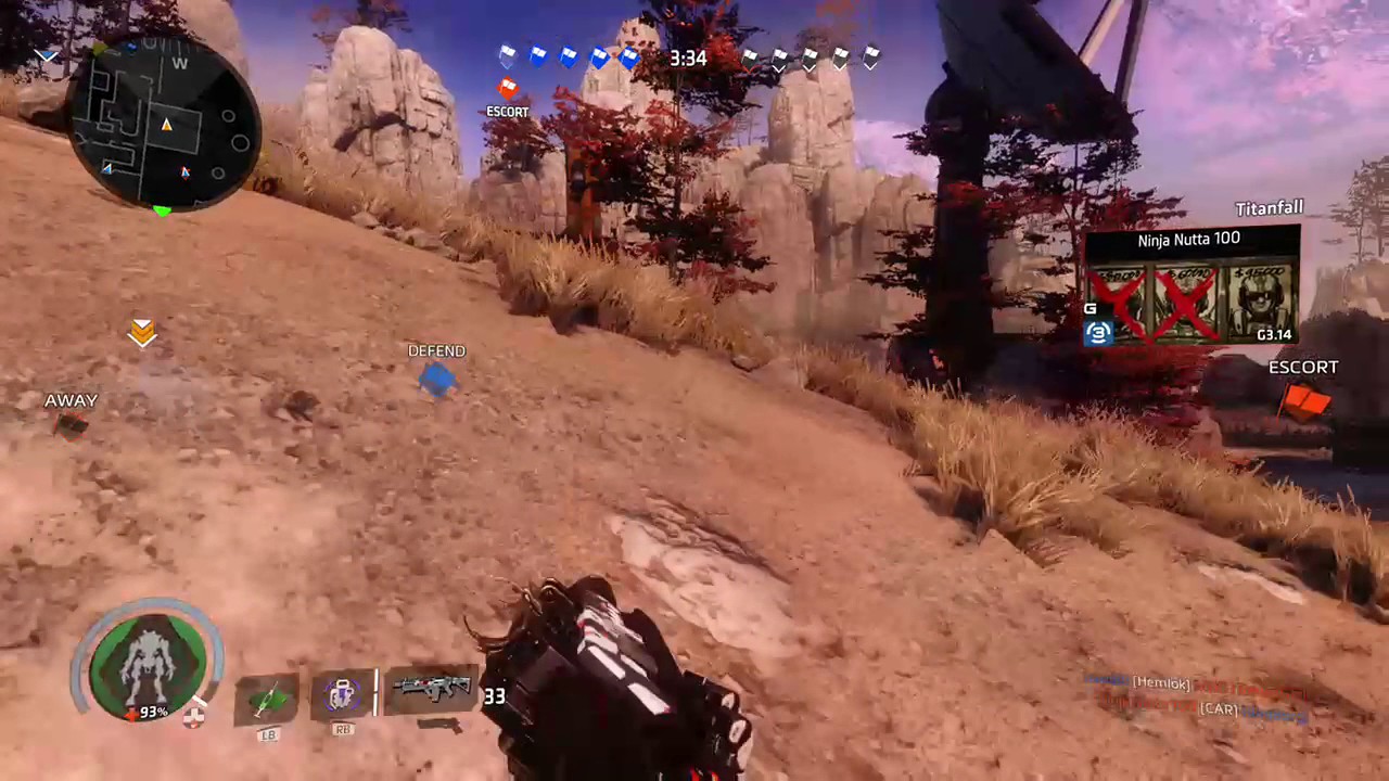 Perfectly Timed Arc Grenade - Titanfall 2 - YouTube