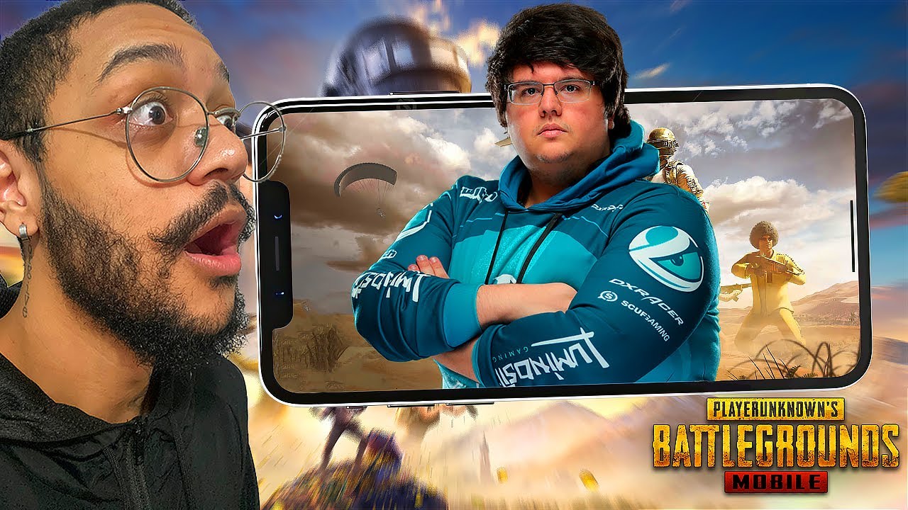 COMO O TECNOSH JOGA O PUBG MOBILE - React - YouTube