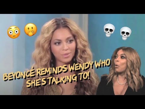 Beyonce Speaks to Wendy Williams and Tiffany Haddish