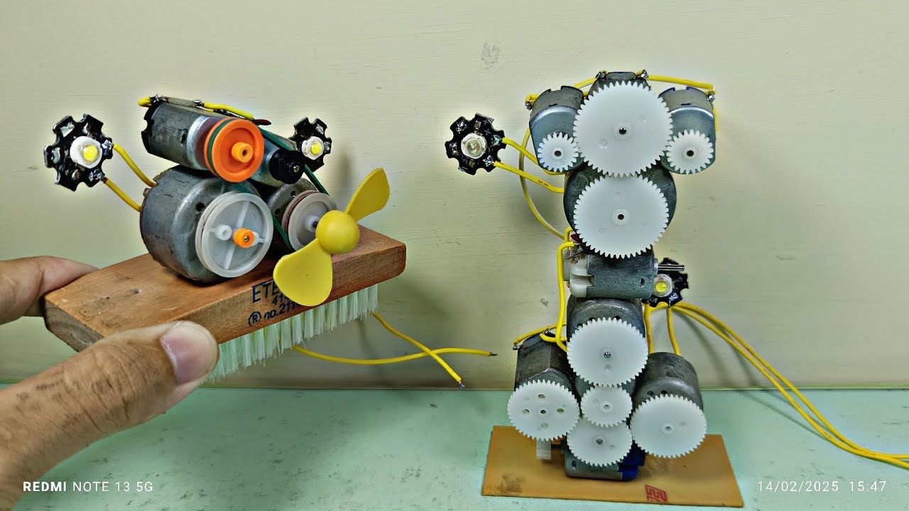 ASSEMBLING TWO PROTOTYPE ELECTRIC GENERATOR MACHINE CONCEPTS USING DC ...