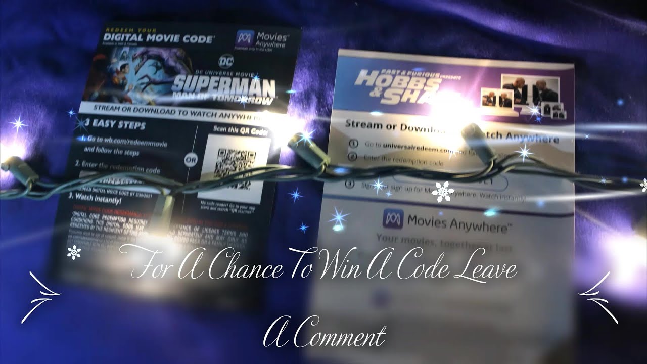 Digital Movie Codes YouTube Digital Movie Codes YouTube