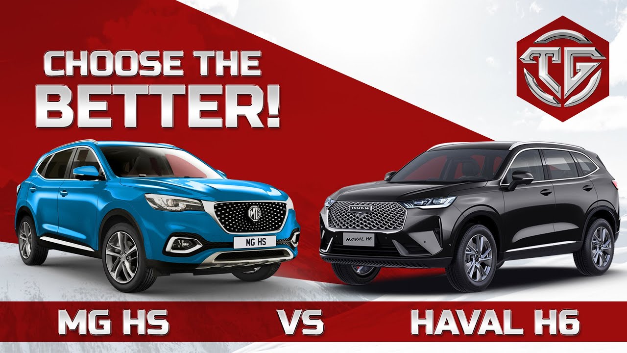 MG HS VS Haval H6 | Crossover SUV | The Garage Review - YouTube
