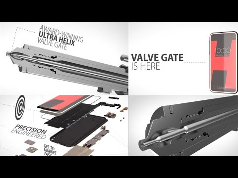 ULTRA HELIX VALVE GATE HUSKY INJECTION MOLDING - YouTube