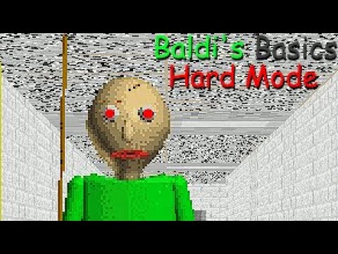 Baldi's Basics Hard Mode (Baldi Mod) - YouTube