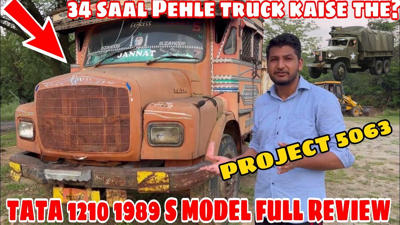 TATA 1210 1989 S MODEL FULL REVIEW 💯 34 SAAL PEHLE TRUCK KAISE THE @FTC ...