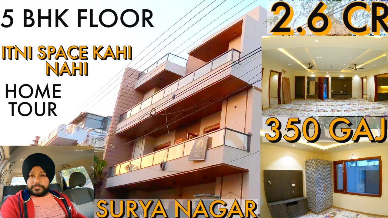5 Bhk Independent Builder floor, Park Facing - Surya Nagar, Ghaziabad ...