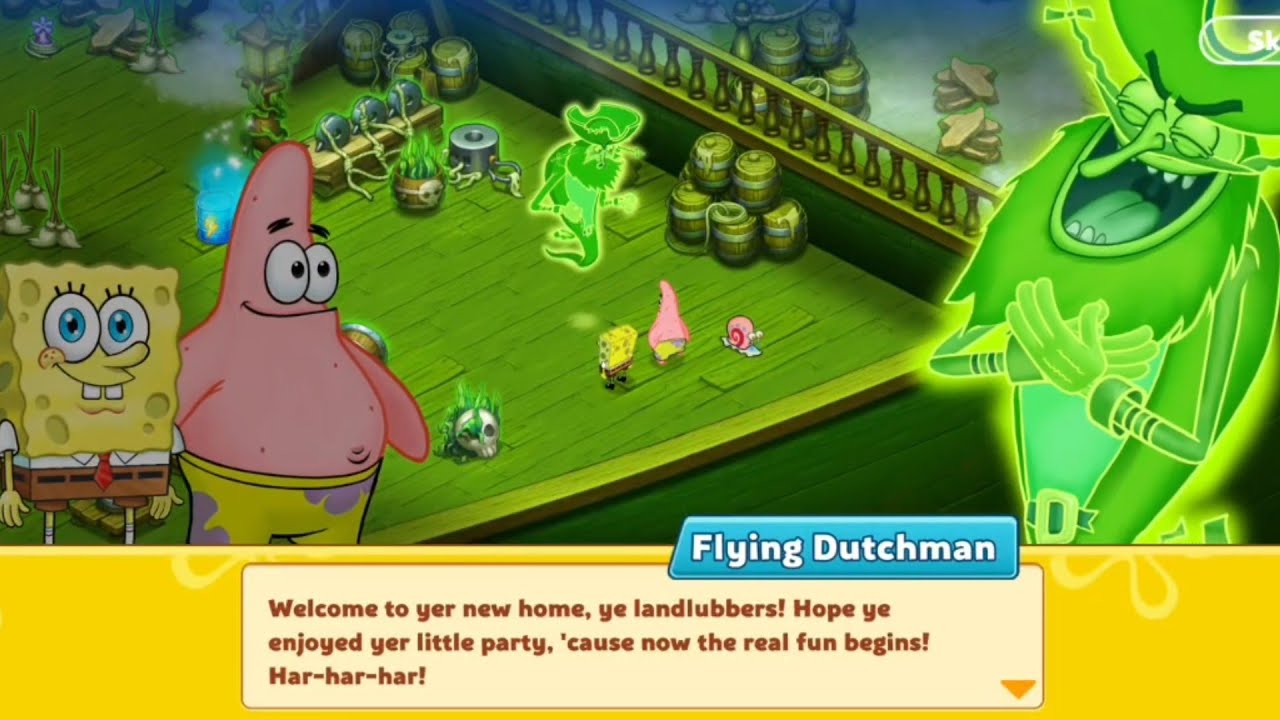 Petualangan Baru SpongeBob Dan Patrick di Kapal Flying Dutchman - YouTube