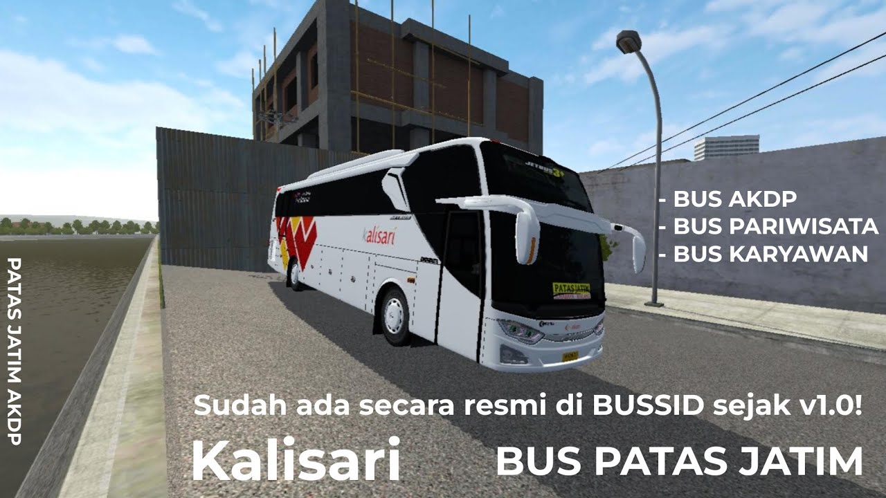 Cinematic Bus Kalisari | Spesial tahun baru 2024 | BUSSID - YouTube