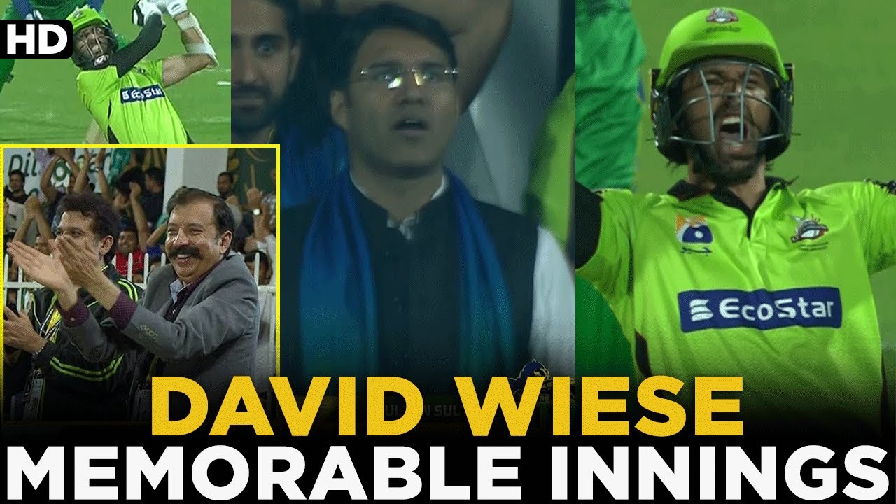 Memorable Innings By David Wiese | Remember The Name David Wiese ...