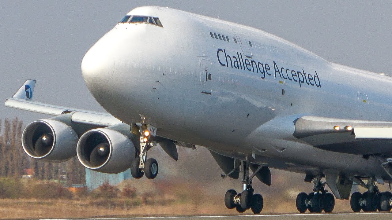 12 BOEING 747 LANDINGS and DEPARTURES - Exotic B747 Airlines (4K) - YouTube