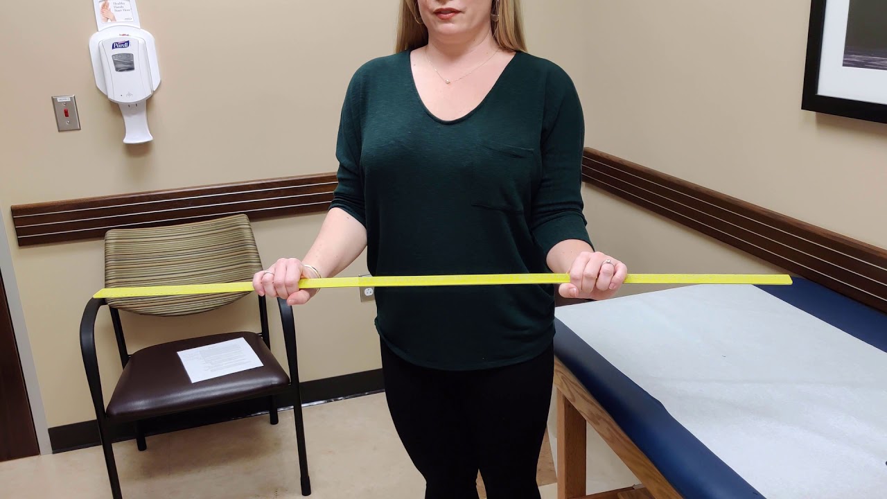 Shoulder Recovery: Early Post-Op Exercises - YouTube