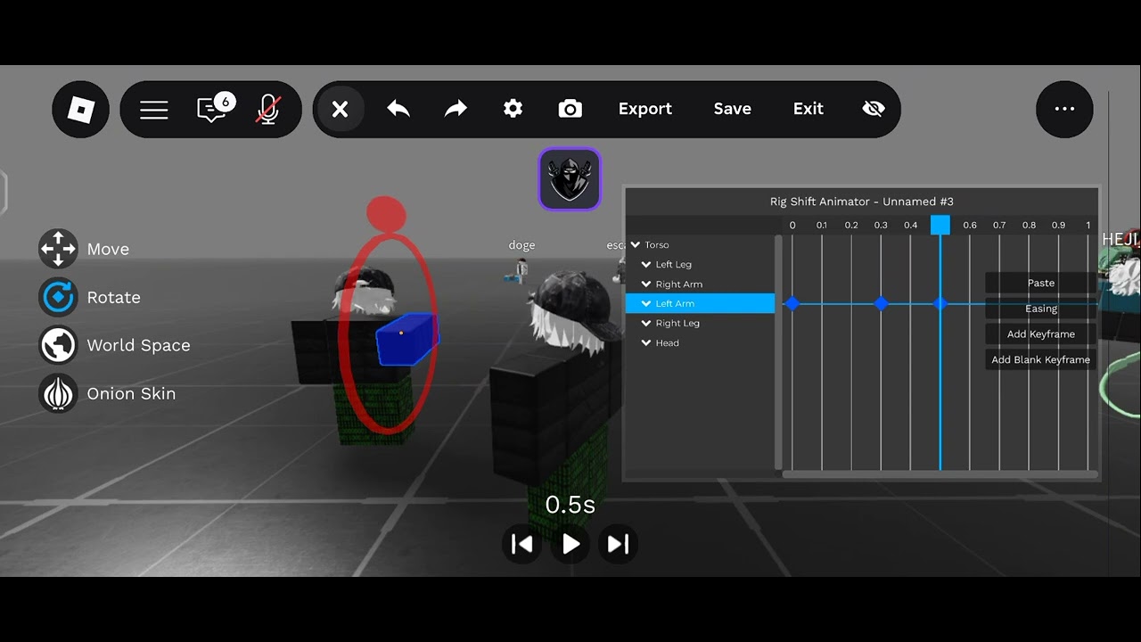 How to make a slap animation in Free animation (beta) (First long video ...
