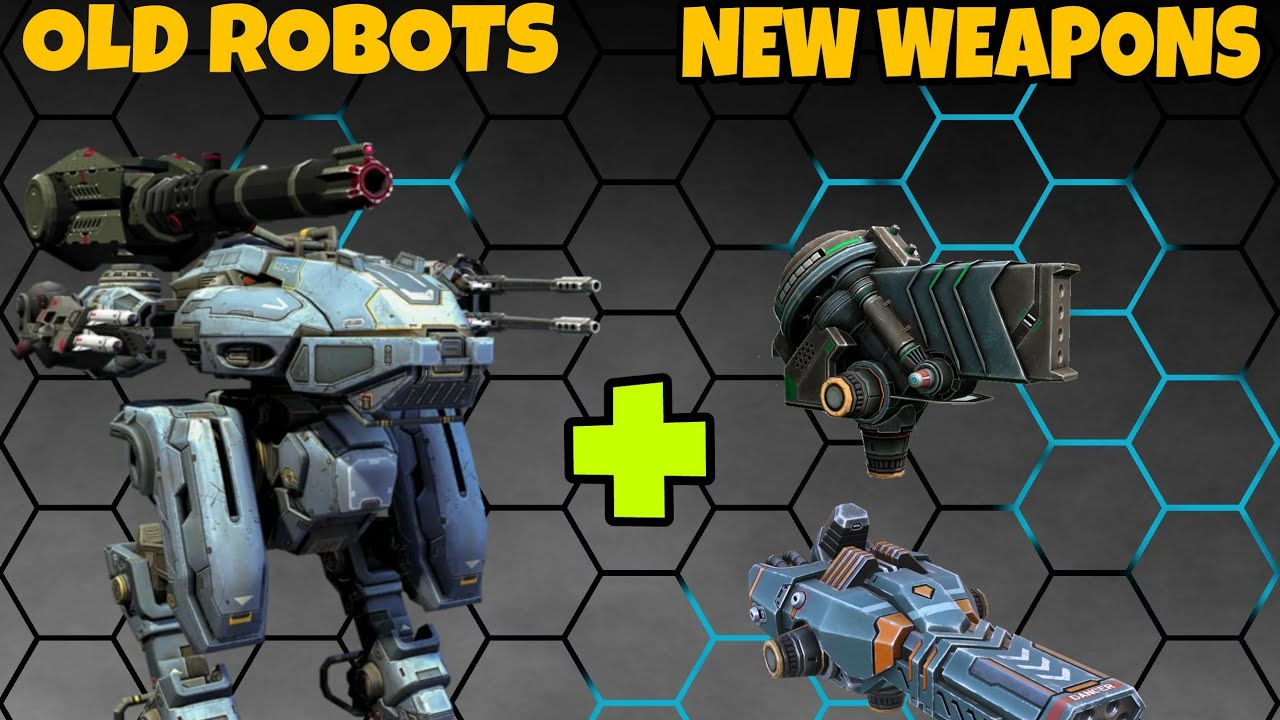 OLD BOTS with NEW WEAPONS : War Robots - YouTube