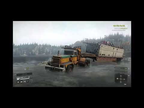 Snowrunner: out with the old short route - YouTube