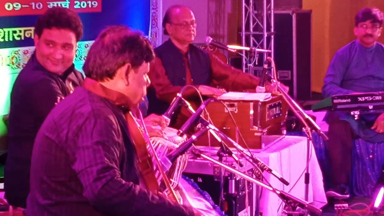 Chandan das ghazal stage show live - YouTube
