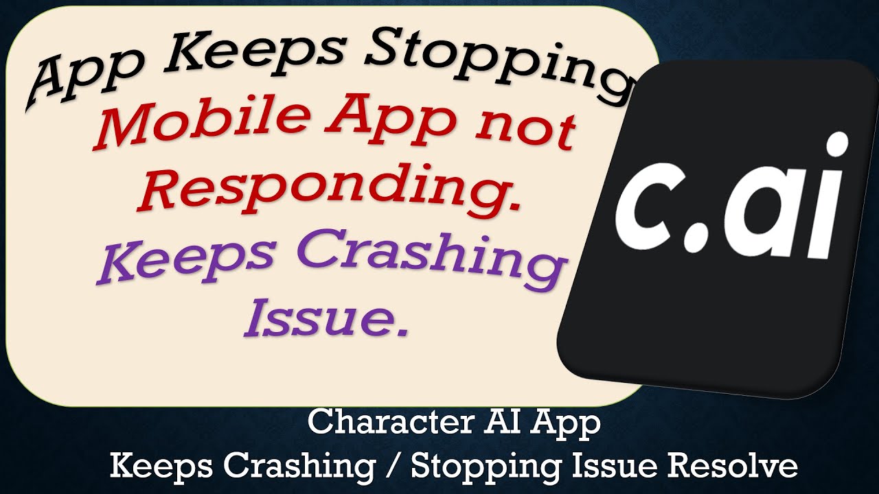 How To Fix Character AI App Keeps Stopping | Keeps Crashing Problem ...