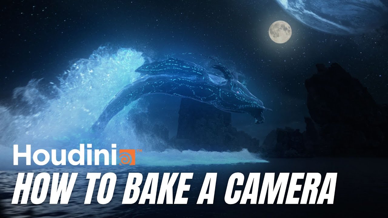 How to Bake a Camera in Houdini – Step-by-Step Workflow Explained - YouTube
