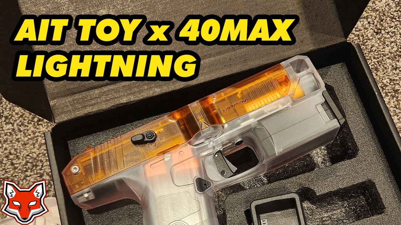 REVIEW: AIT TOY x 40MAX Lightning Brushless Blaster - YouTube