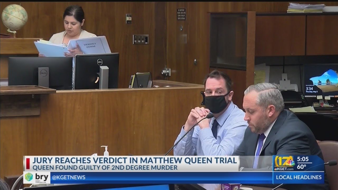Jury finds Matthew Queen guilty of second degree murder - YouTube