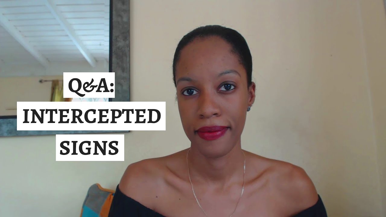 Intercepted Signs In The Natal Chart: How To Think About Them - YouTube