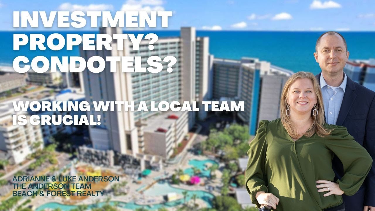 Investment properties? Condotels? Make sure you have a LOCAL team ...