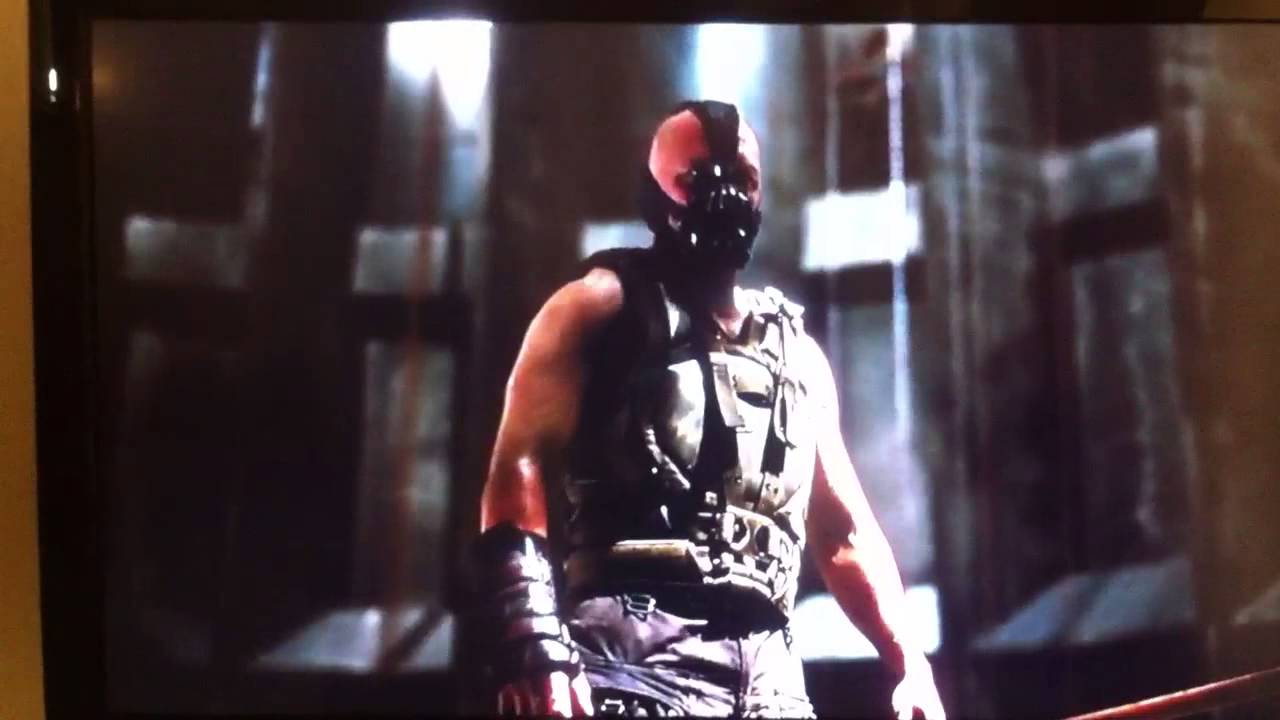 Batman vs Bane - First Fight - The Dark Knight Rises - YouTube