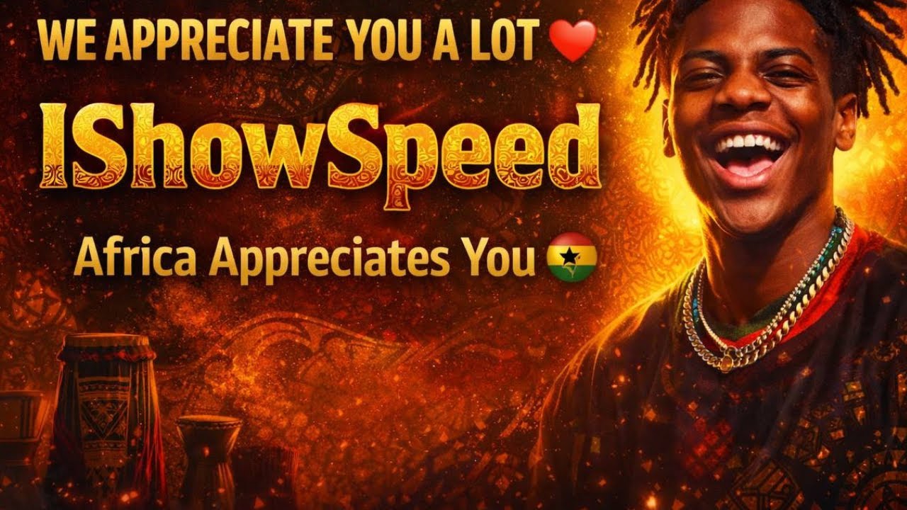 LIVE UPDATE FROM AFRICA | Thank You IShowSpeed (Live Tribute) - YouTube